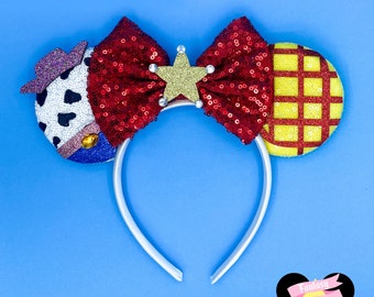 Jessie Inspired Mouse Ears, Toy Story Inspired Ears, Jessie Ears ...