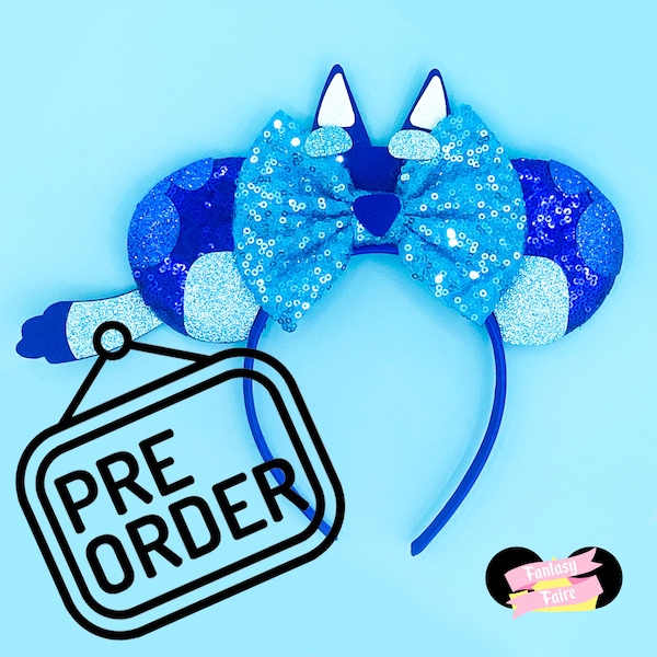 Bluey Mickey Ears - Etsy