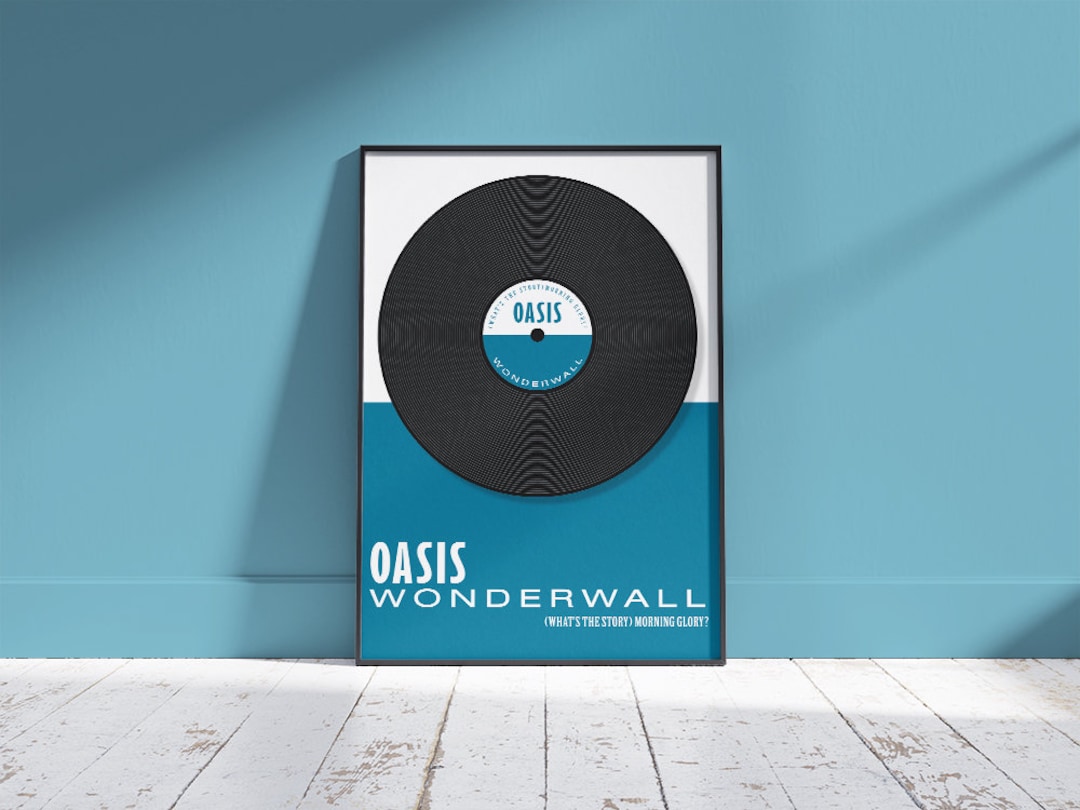 Oasis/ Wonderwall/ Song Lyrics/ Art Print/ Poster - Etsy
