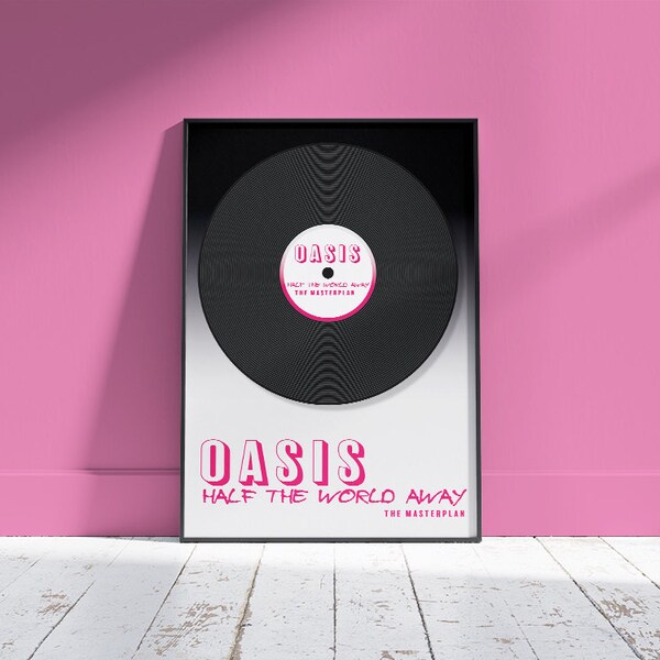 Oasis Song Lyrics Art - Etsy
