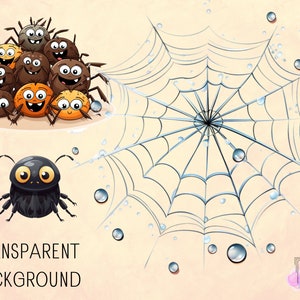 Cartoon Creepy Crawlers Collection: Spiders, Scorpions, and More ...