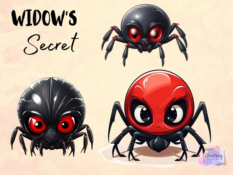 Cartoon Creepy Crawlers Collection: Spiders, Scorpions, and More ...
