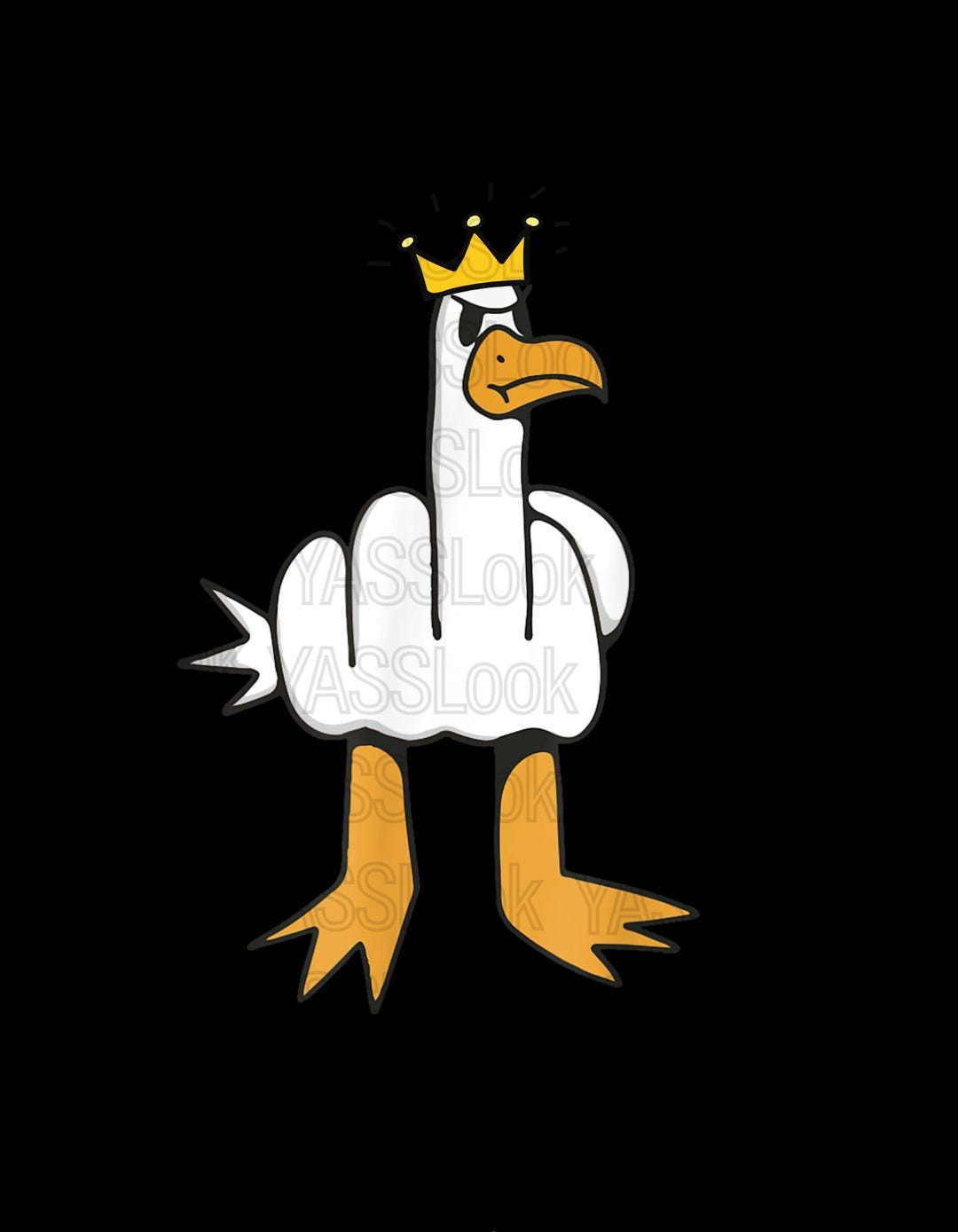 Funny Rude Seagull PNG, Bird Humor Meme Design, Sarcastic Animal ...