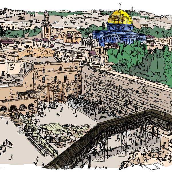 Kotel Art - Etsy