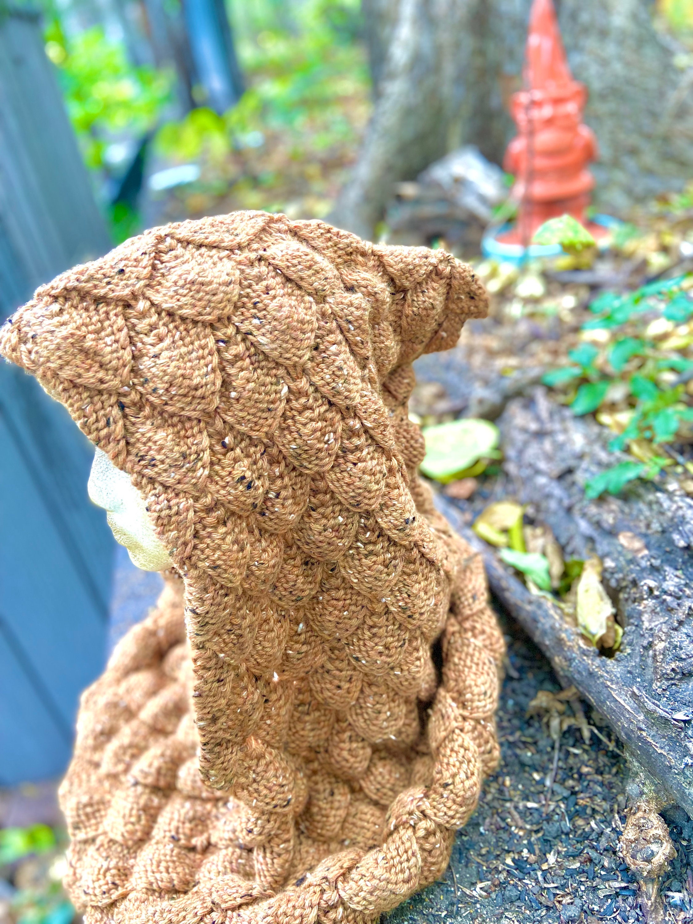 Dragon Scale Hood / Cowl / Snood / Medieval Hood / Hooded Cowl - Etsy