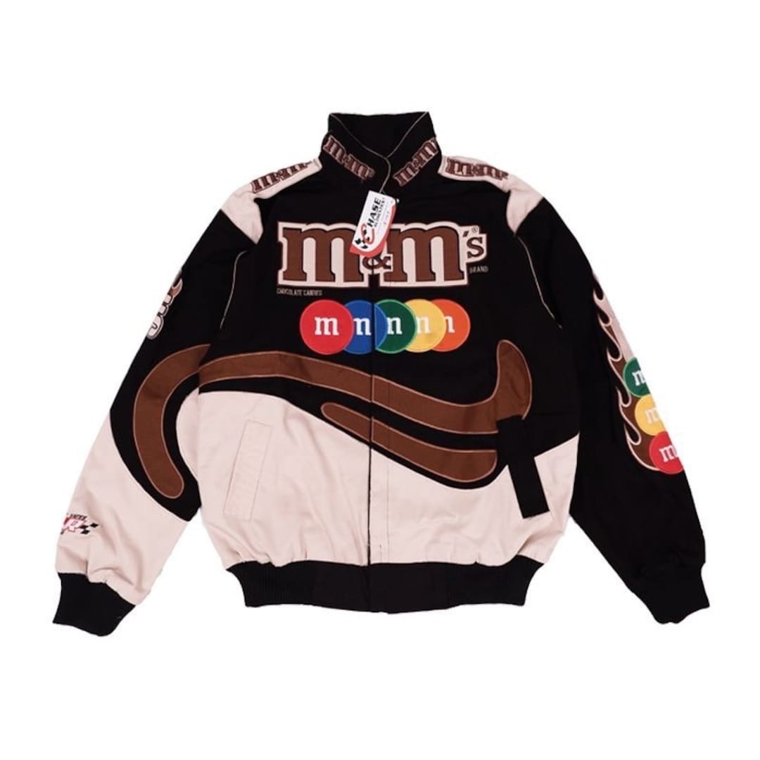 Varsity Nascar M&M Jacket, Vintage Nascar Jacket, Nascar Speedway - Etsy