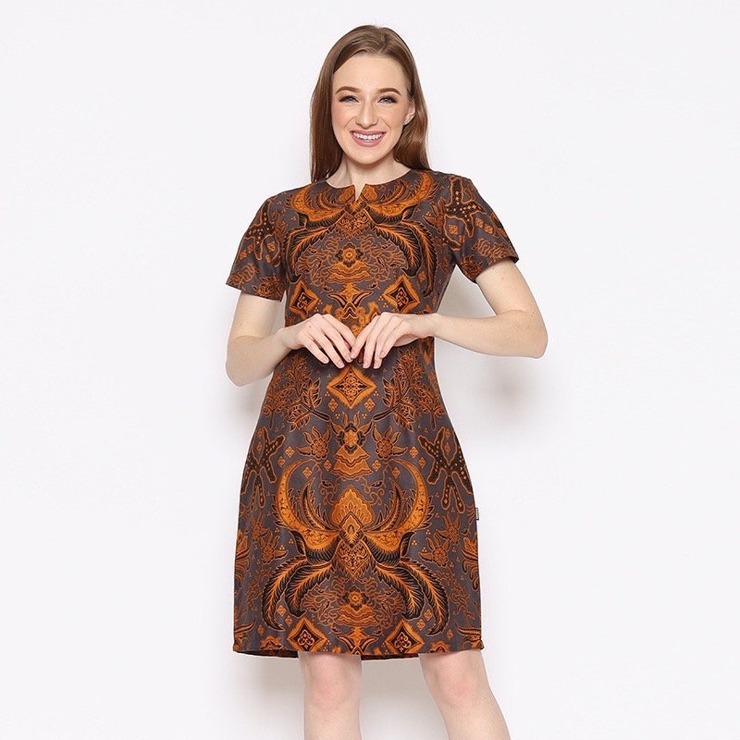 HADINATA Women's Batik Dress Kimono Batik Women Blouse - Etsy