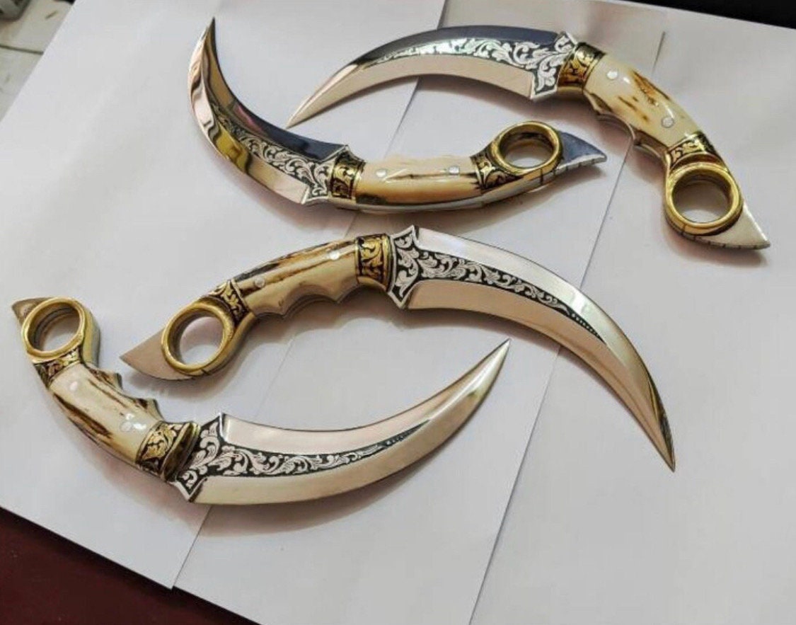 Custom Handmade Karambit Steel Minangkabau - Etsy UK