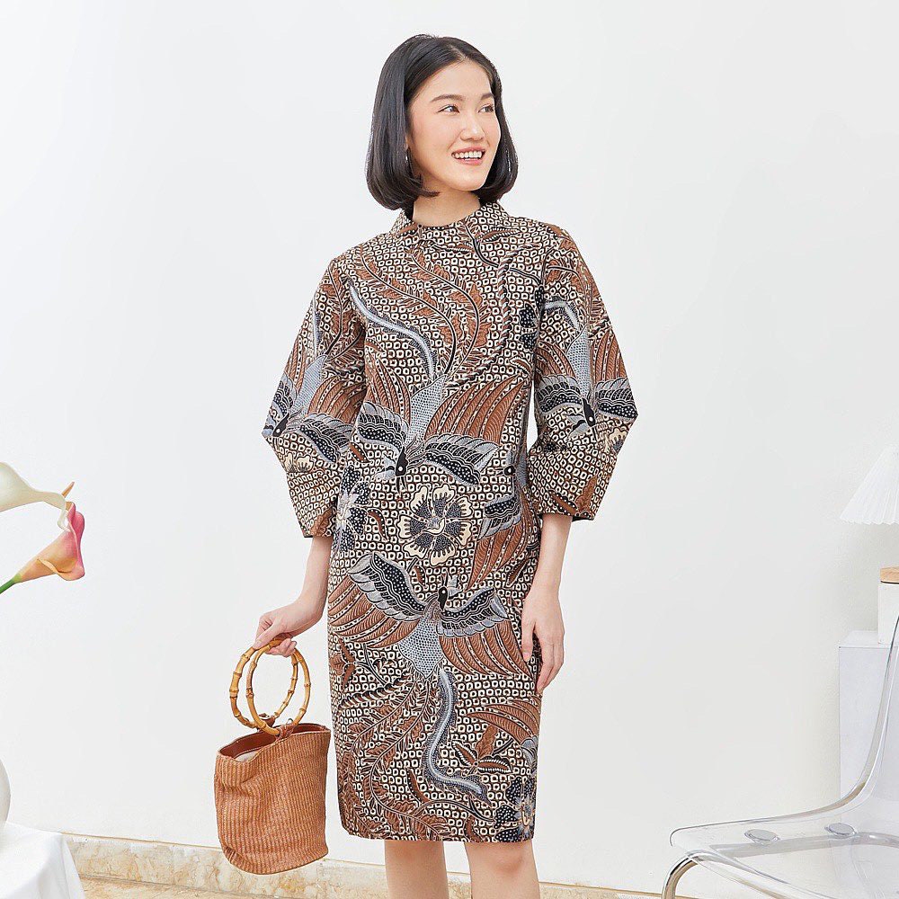 Model Dress Batik Elegant