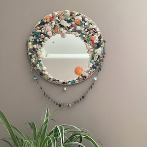 Mirror Mermaid Shell Vintage Jewellery Handcrafted - Etsy