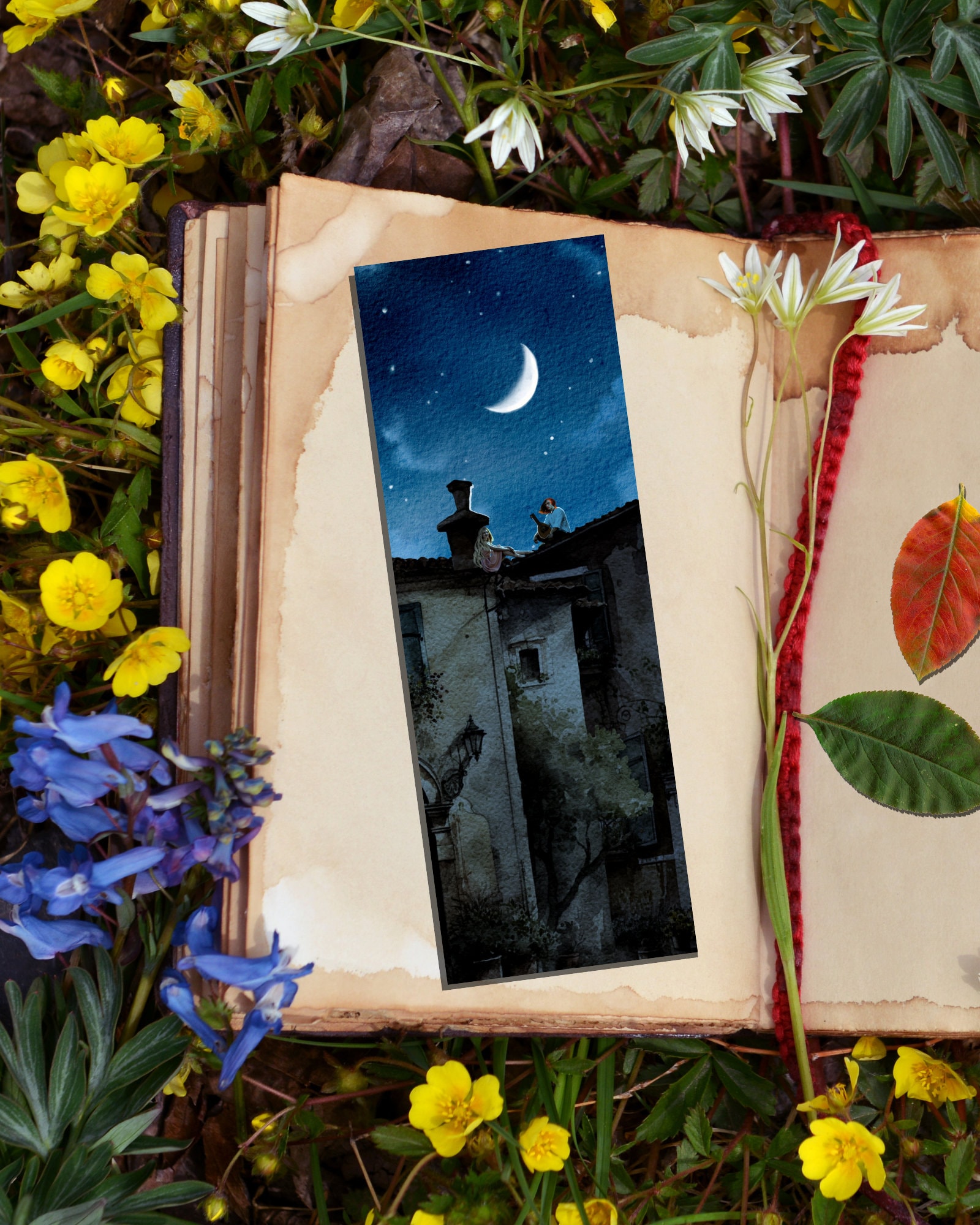 Kvothe and Auri, the Name of the Wind Bookmark, Kingkiller Chronicles ...