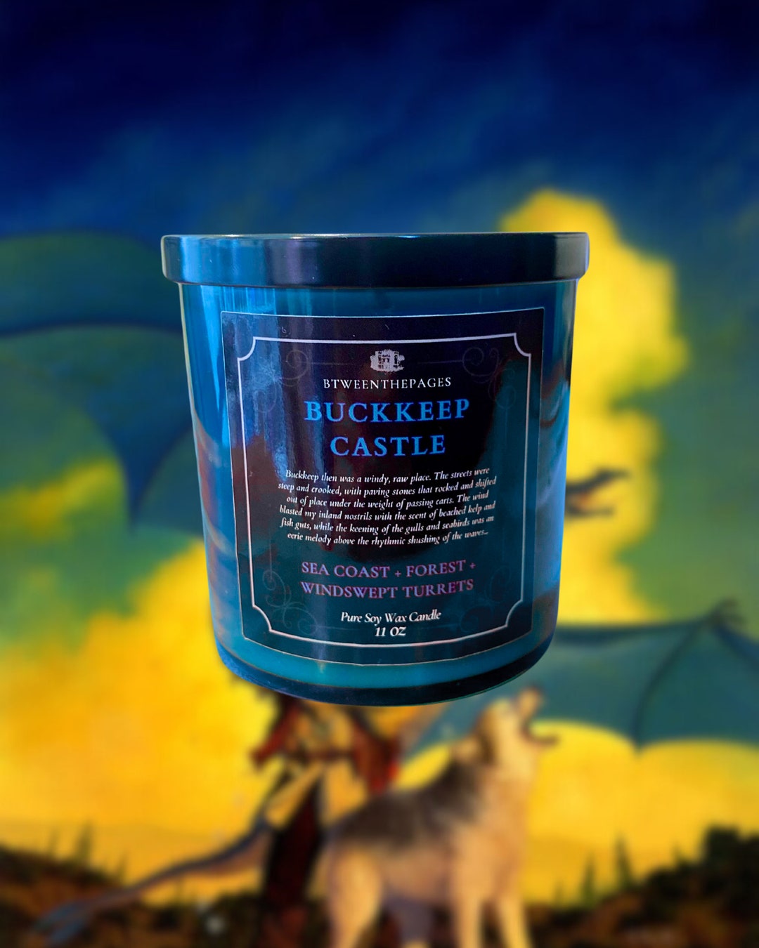 Buckkeep Castle, Assassin's Apprentice Candle, 11 Oz, Pure Soy Wax ...