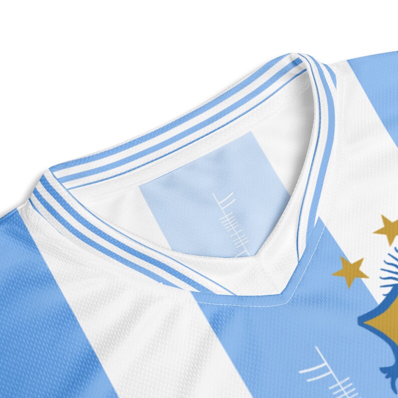 Búaid Argentina Camiseta Clásica De Fútbol Léine Caide Argentine ...