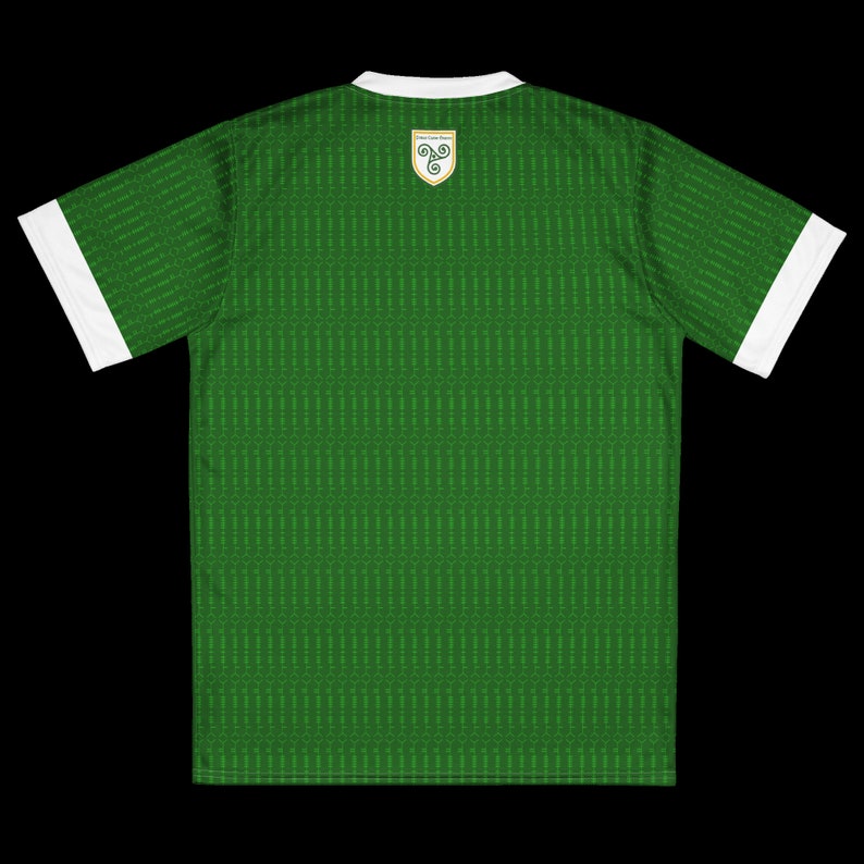 Búaid Ériu/Éire Foirenn Caide/peile Léine Glas Ireland Irish National ...