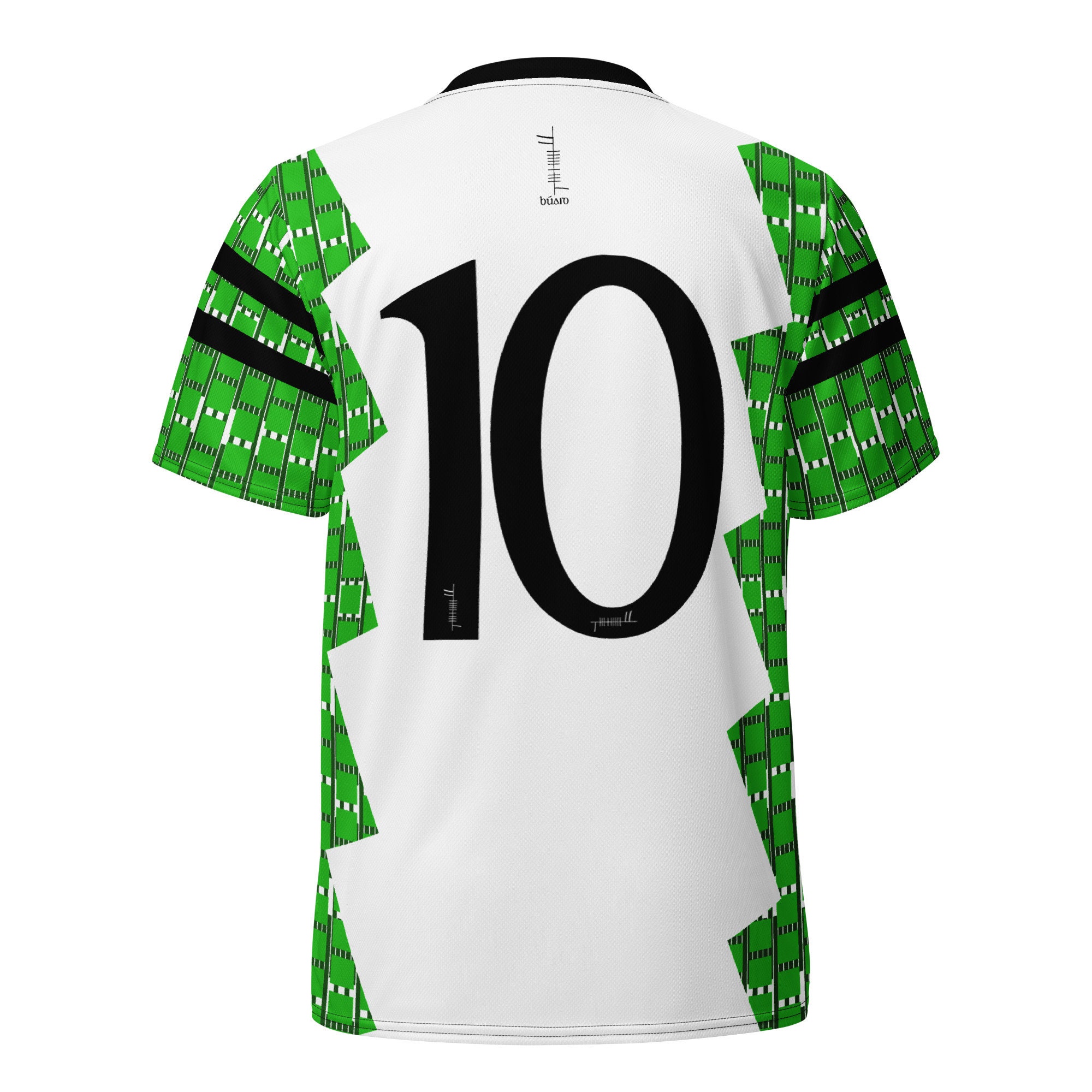 Búaid- Nigeria #10- Léine Caide/peile Abhaile- Nigerian National ...