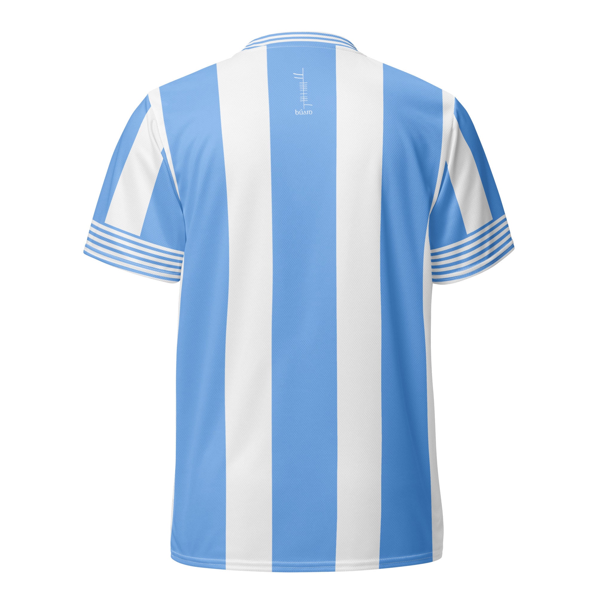 Búaid- Argentina- Camiseta Clásica De Fútbol- Léine Caide- Argentina ...