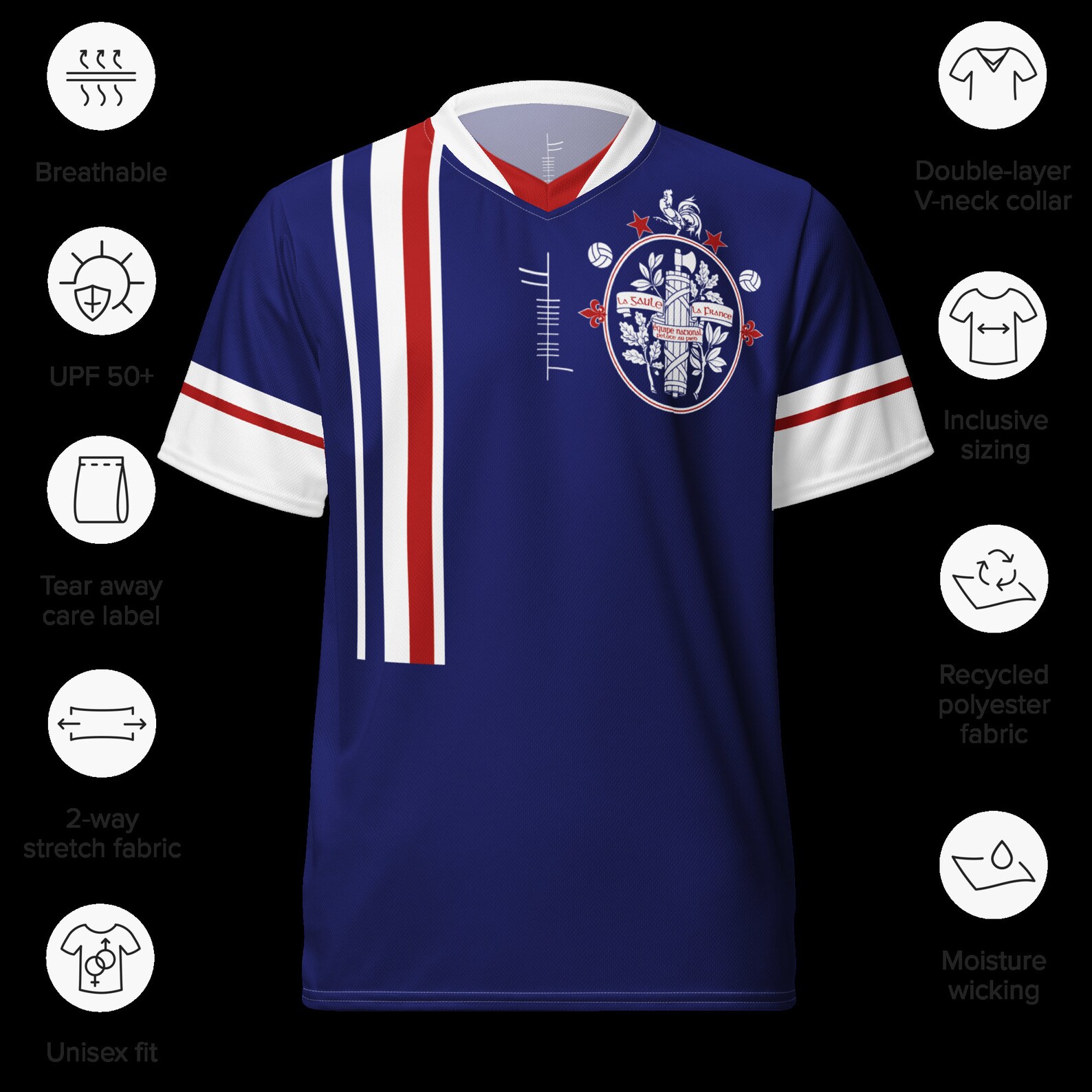 Búaid La Gaule/la France équipe De Football/pelote Au Pied Léine Caide ...