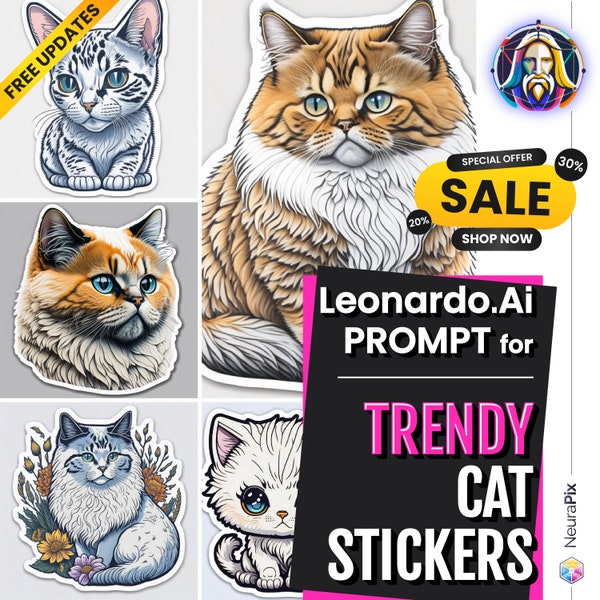 Leonardo Ai Prompts Stickers - Etsy