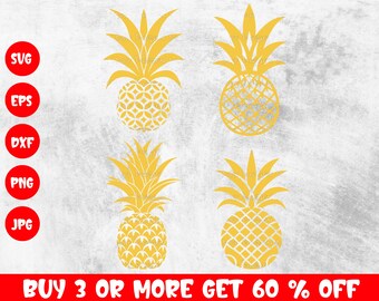 Pineapple Svg Bundle, Pineapple Svg, Pineapple Clipart, Pineapple Png ...