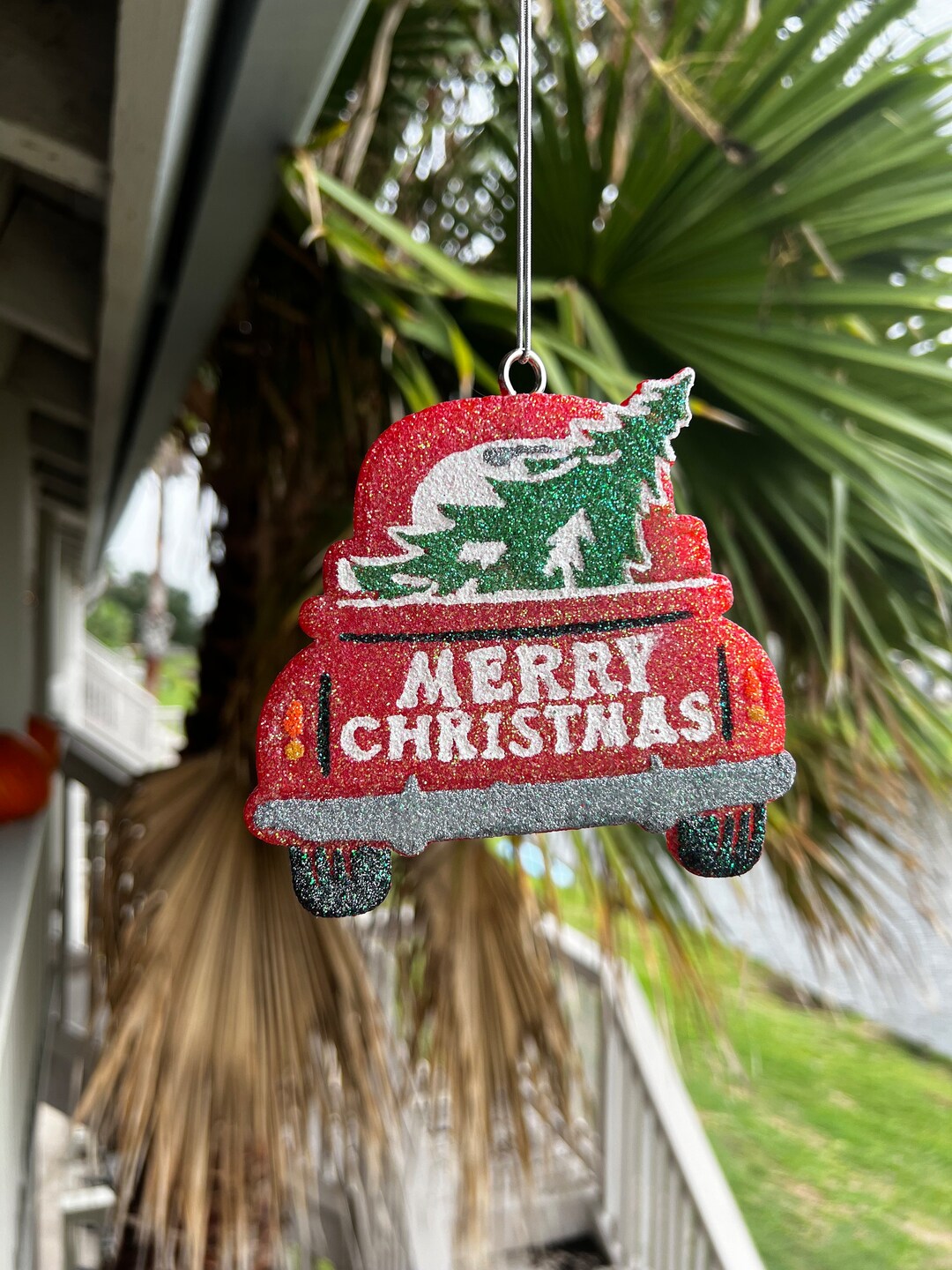 Merry Christmas Truck Freshie - Etsy