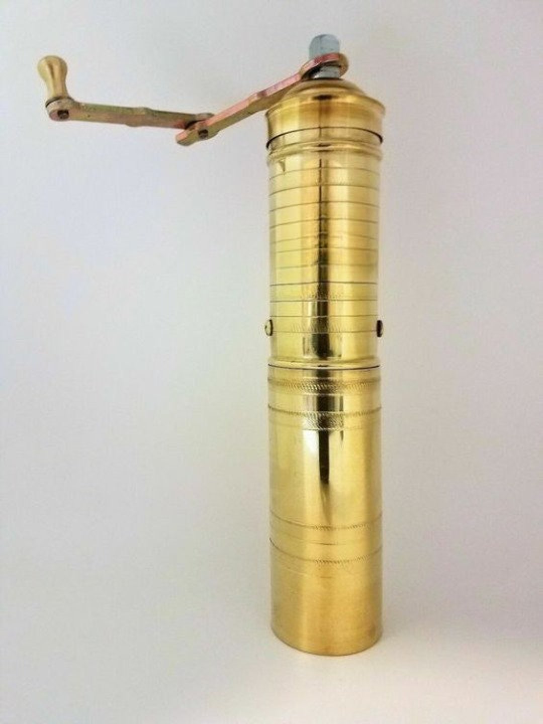 Copper Coffee Grinder, Large Pepper Grinder, Manual Brass Grinder ...