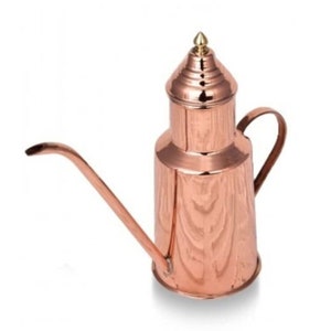Copper Olive Oil Bottle, Oil Dropper Bottle, Pure Copper Oil Cruet ...