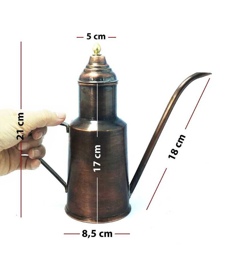 Copper Olive Oil Bottle , Retro Oil Dropper Bottle, Okcid Copper Oil ...