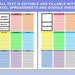 Weekly Planner Editable Fillable Printable. Weekly Planning. Weekly ...