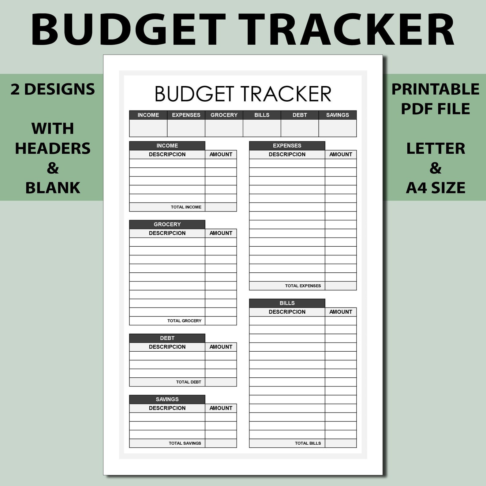 Budget Binder,budget Planning,budget Journal,budget Plan,budget ...