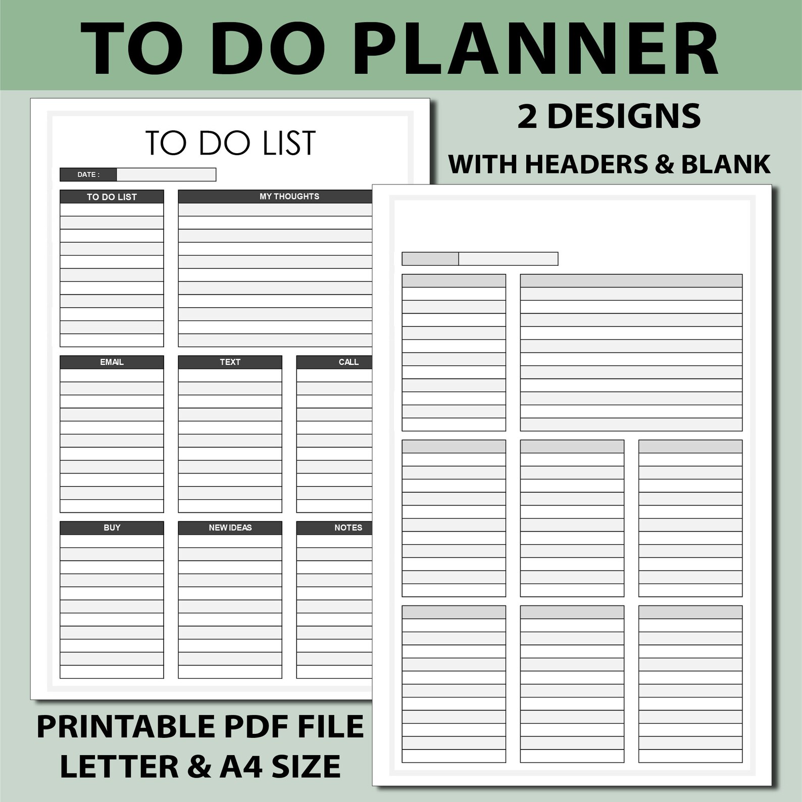 Printable to Do List Organizer,to Do List Tracking,monthly to Do List ...