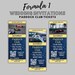 Formula 1 Wedding Invitation, Paddock Club Ticket, Personalized Grand ...