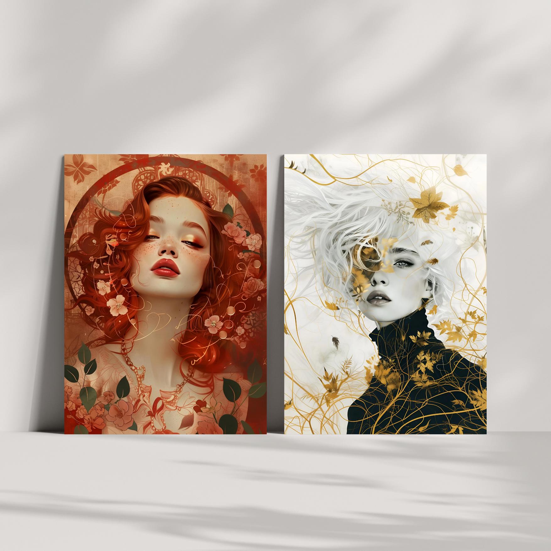 Modern Grishaverse Portraits - Gilded Reveries + 2 Bunos Poster - Etsy