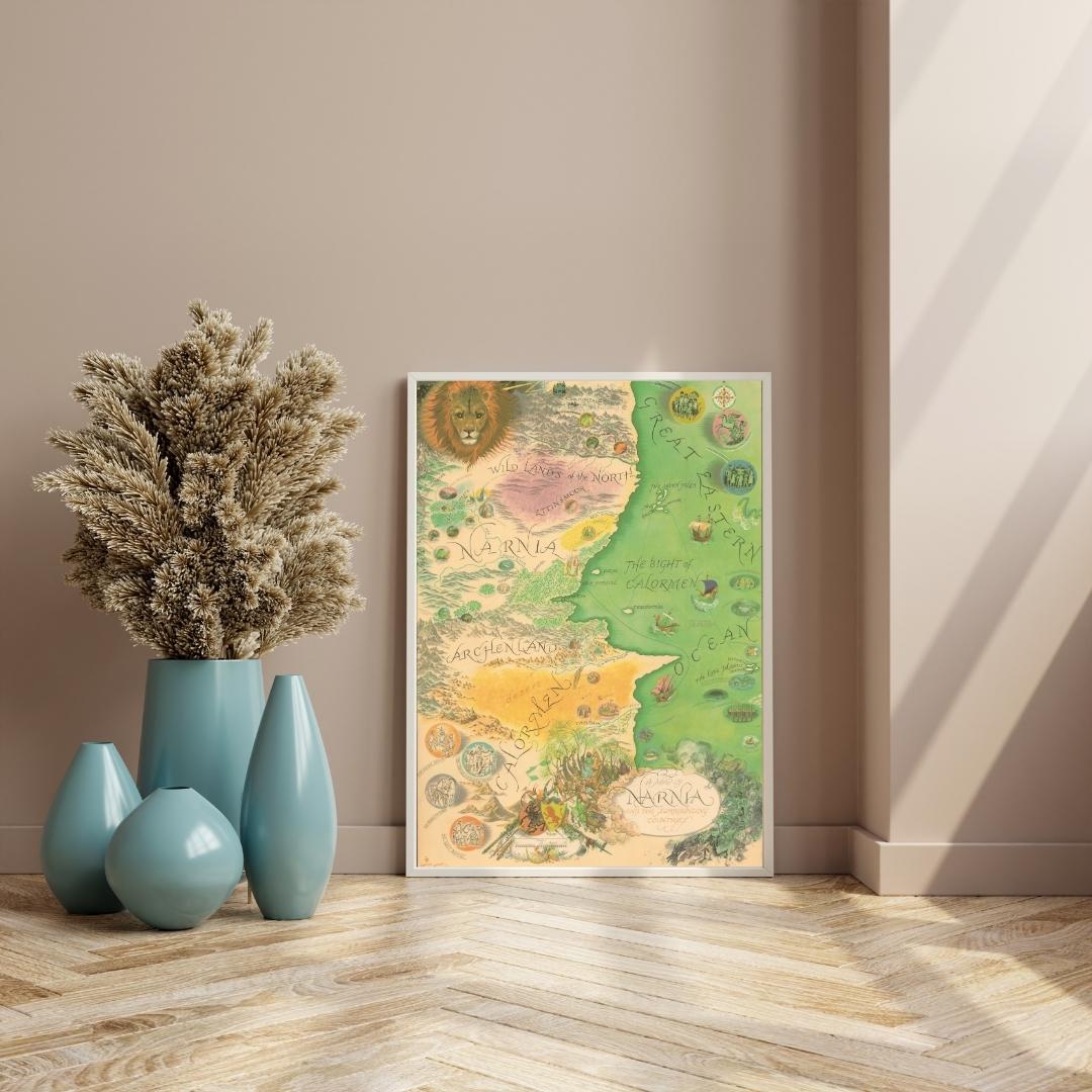 The Ultimate Narnia Map – Ultra High-resolution Digital Download ...