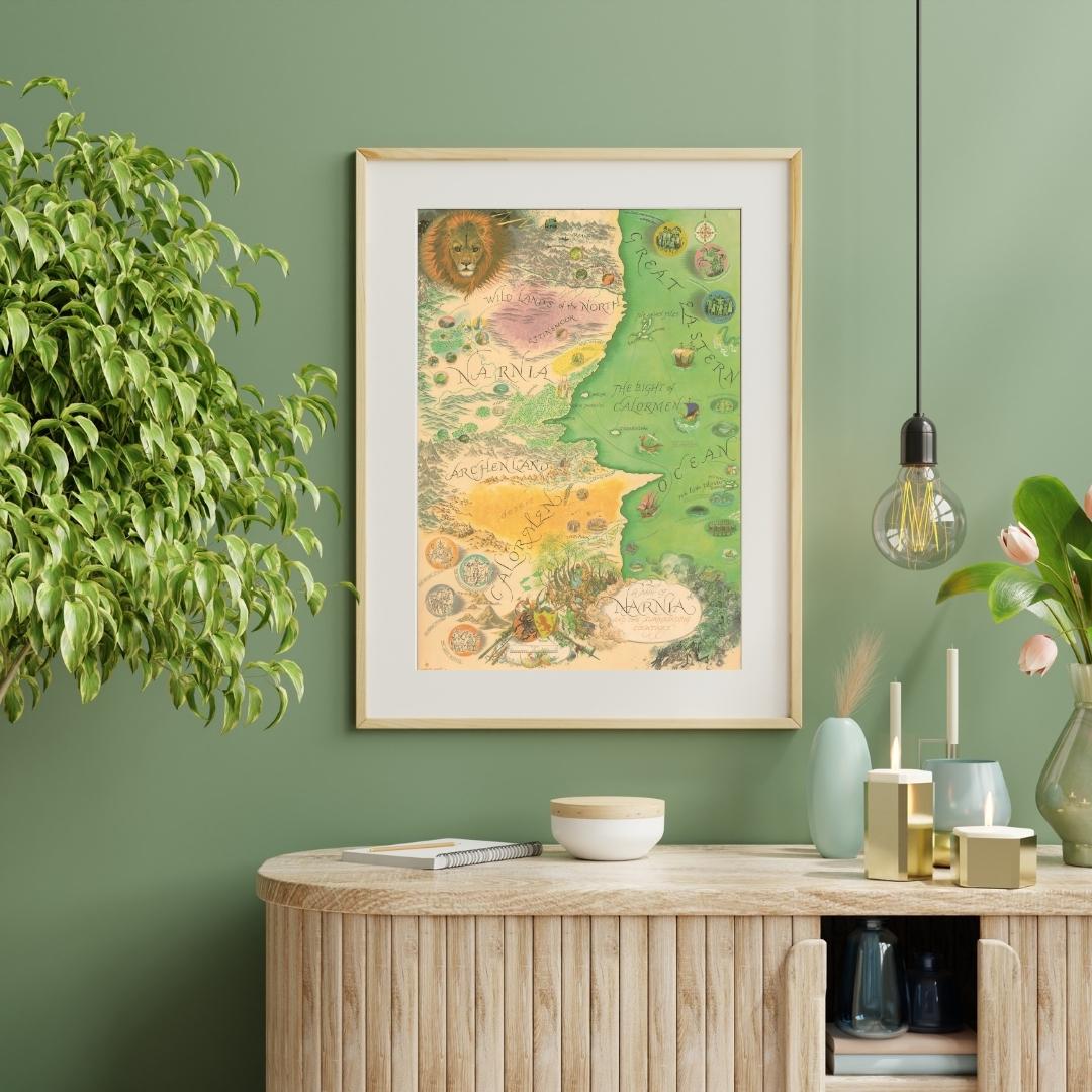 The Ultimate Narnia Map – Ultra High-resolution Digital Download ...