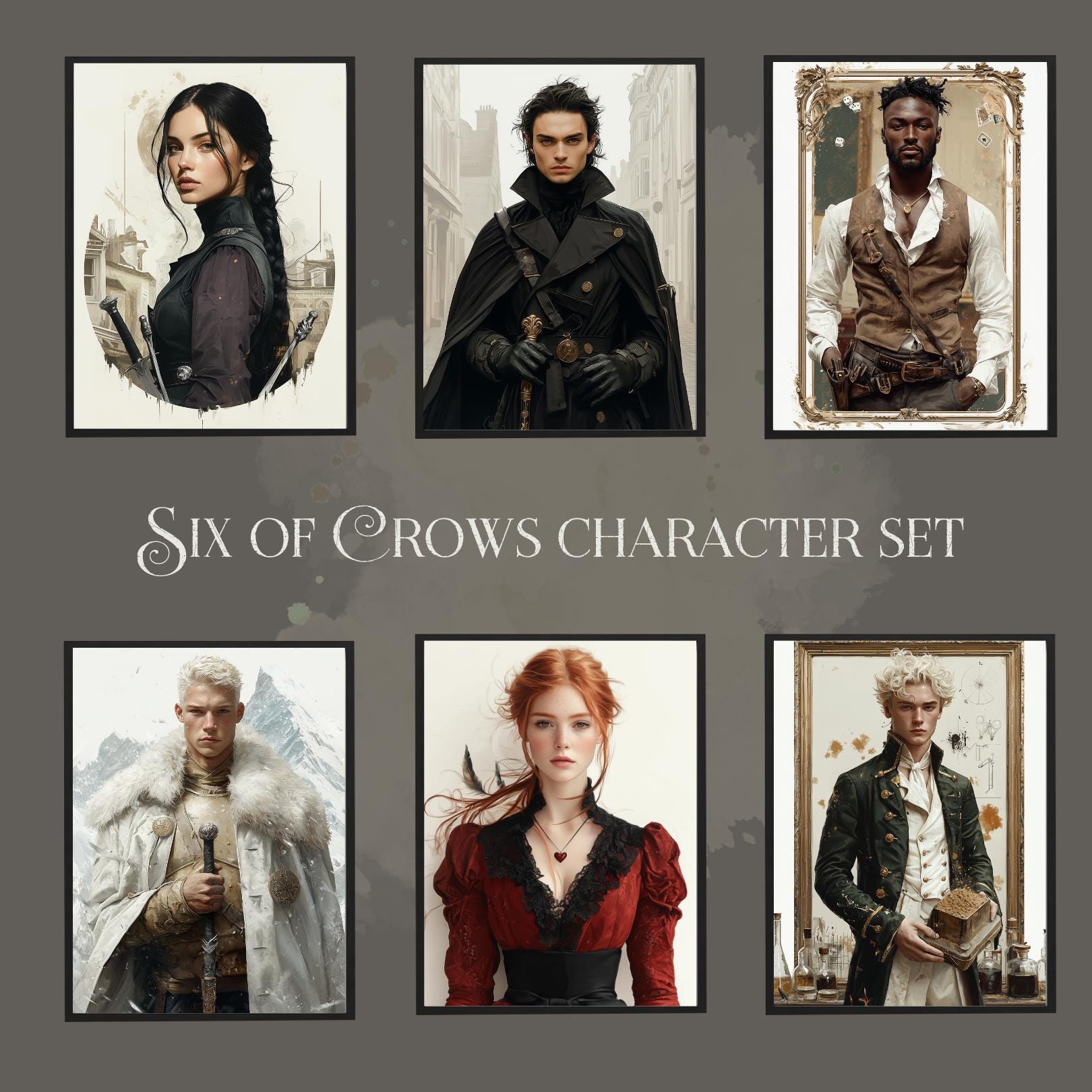 Bound by Shadows : 15 Minimal Portrait Collection of the Grishaverse ...