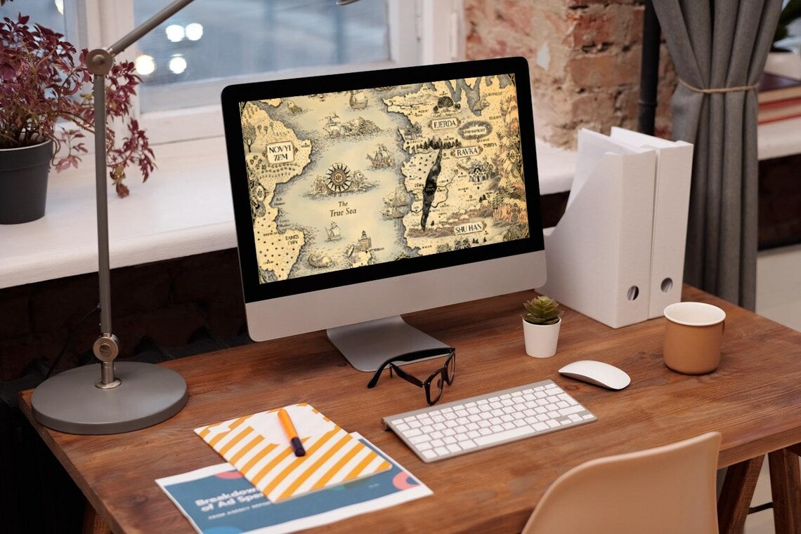 Detailed Grishaverse Map Downloadable File - Ravka and Beyond - Etsy