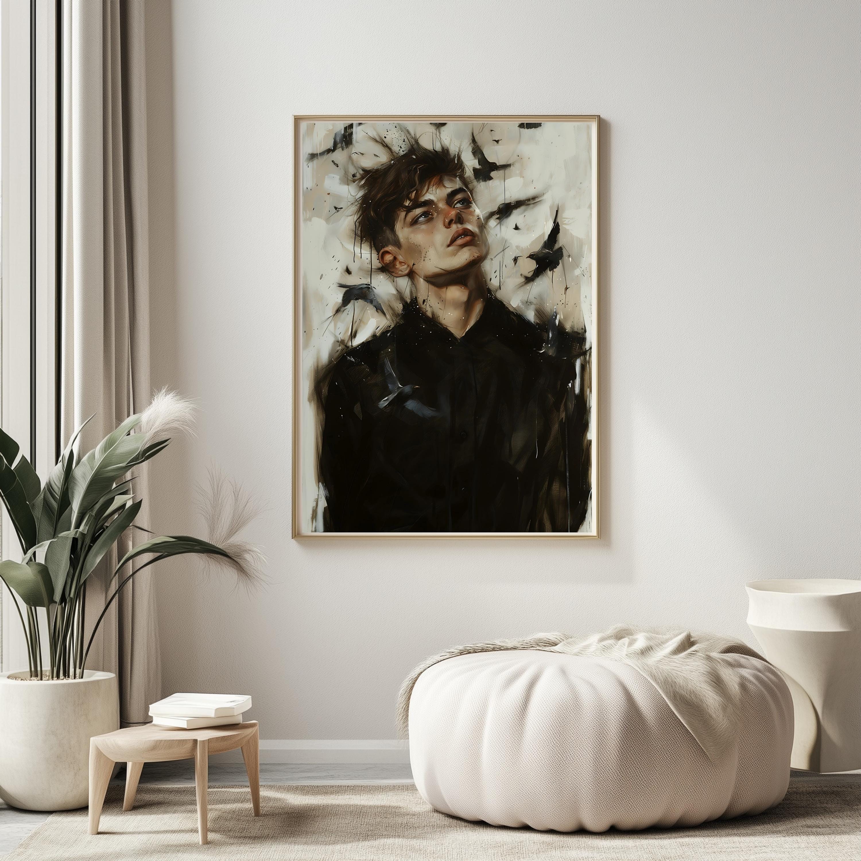 Kaz Brekker Portrait Poster Premium Matte Art Print for Grishaverse ...