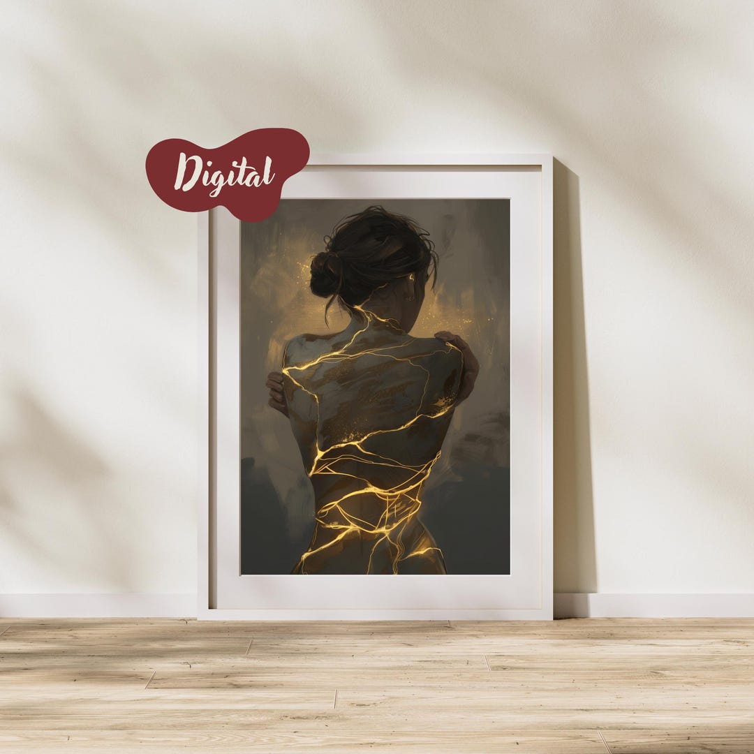 Genya Safin Kintsugi Poster: Grishaverse Art (digital Download) - Etsy