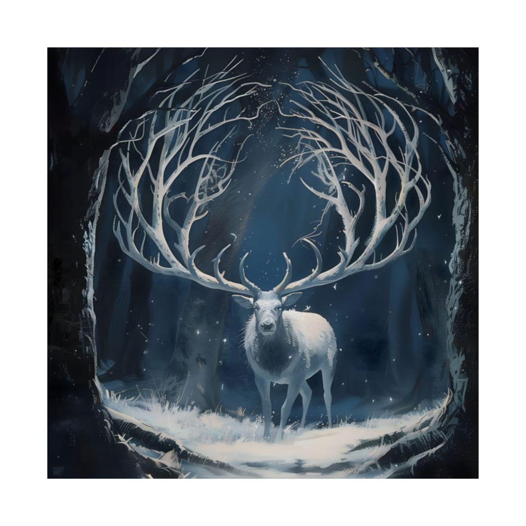 Morozova's Stag Poster Grishaverse Fantasy Art Grishaverse Shadow and ...