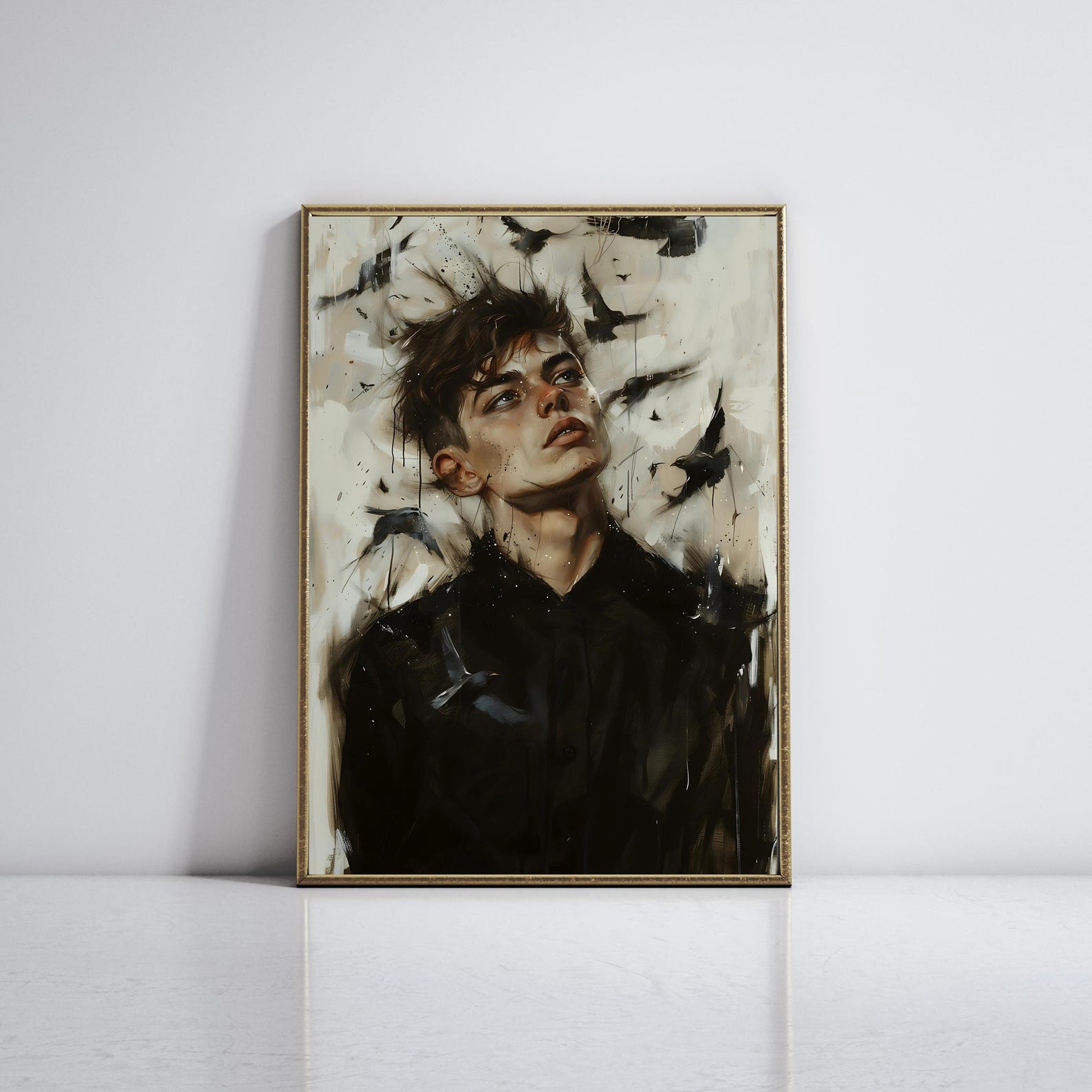 Kaz Brekker Portrait Poster Premium Matte Art Print for Grishaverse ...