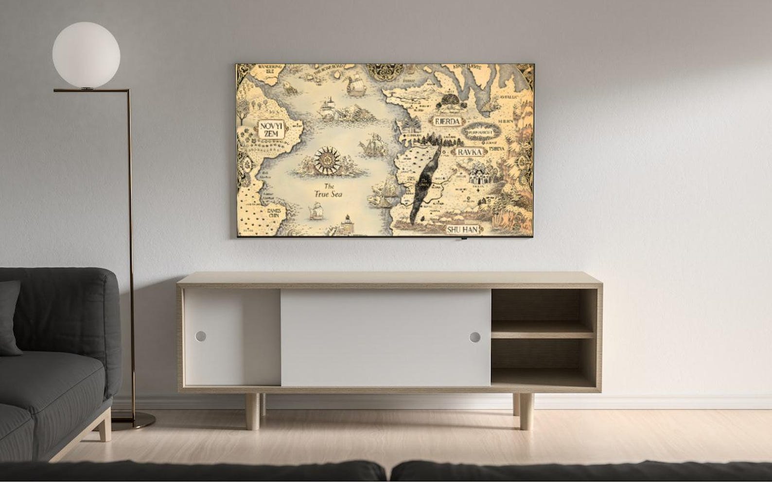 Detailed Grishaverse Map Downloadable File - Ravka and Beyond - Etsy