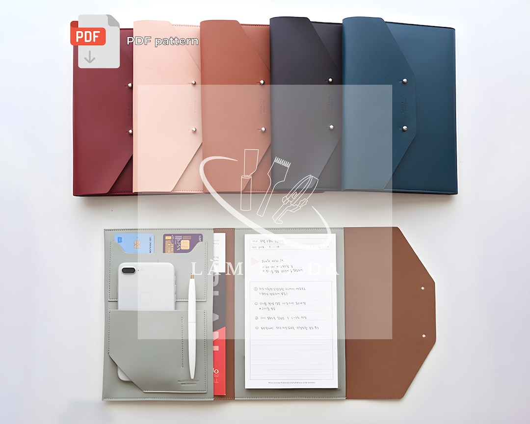 Document Holder PDF Pattern, Notepad Holder for Business, Handmade ...