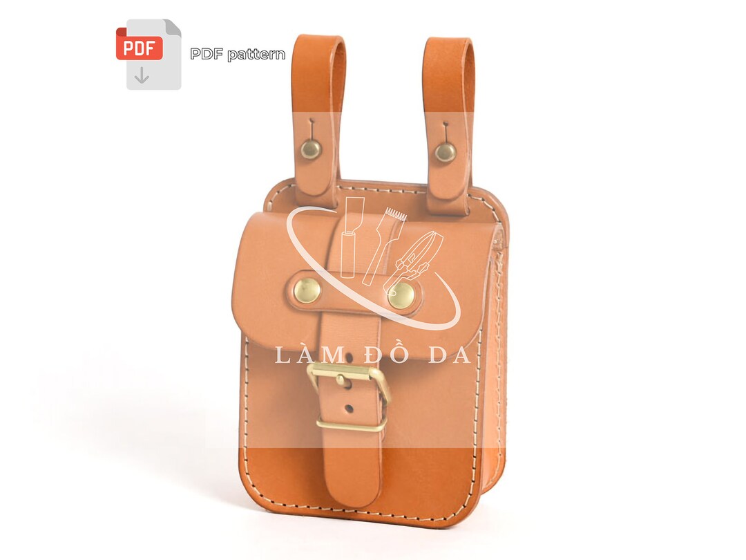 Belt Pouch PDF Pattern, Men Belt Bag Pattern, Sling Bag Pattern, Hip ...
