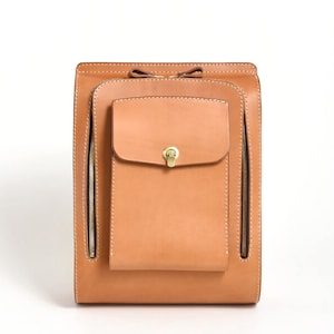 Leather Backpack PDF Pattern, Travel Backpack Pattern, Leather Rucksack ...