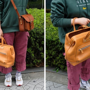 Boston Bag Pattern, Duffle Bag PDF Pattern, Leather Business Bag ...