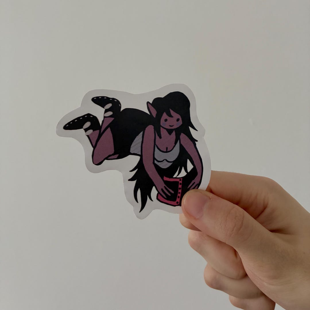 Marceline From Adventure Time Sticker - Etsy