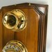 Reproduction Wooden Retro Rotary Dial Mechanical Bell Wall Mount ...