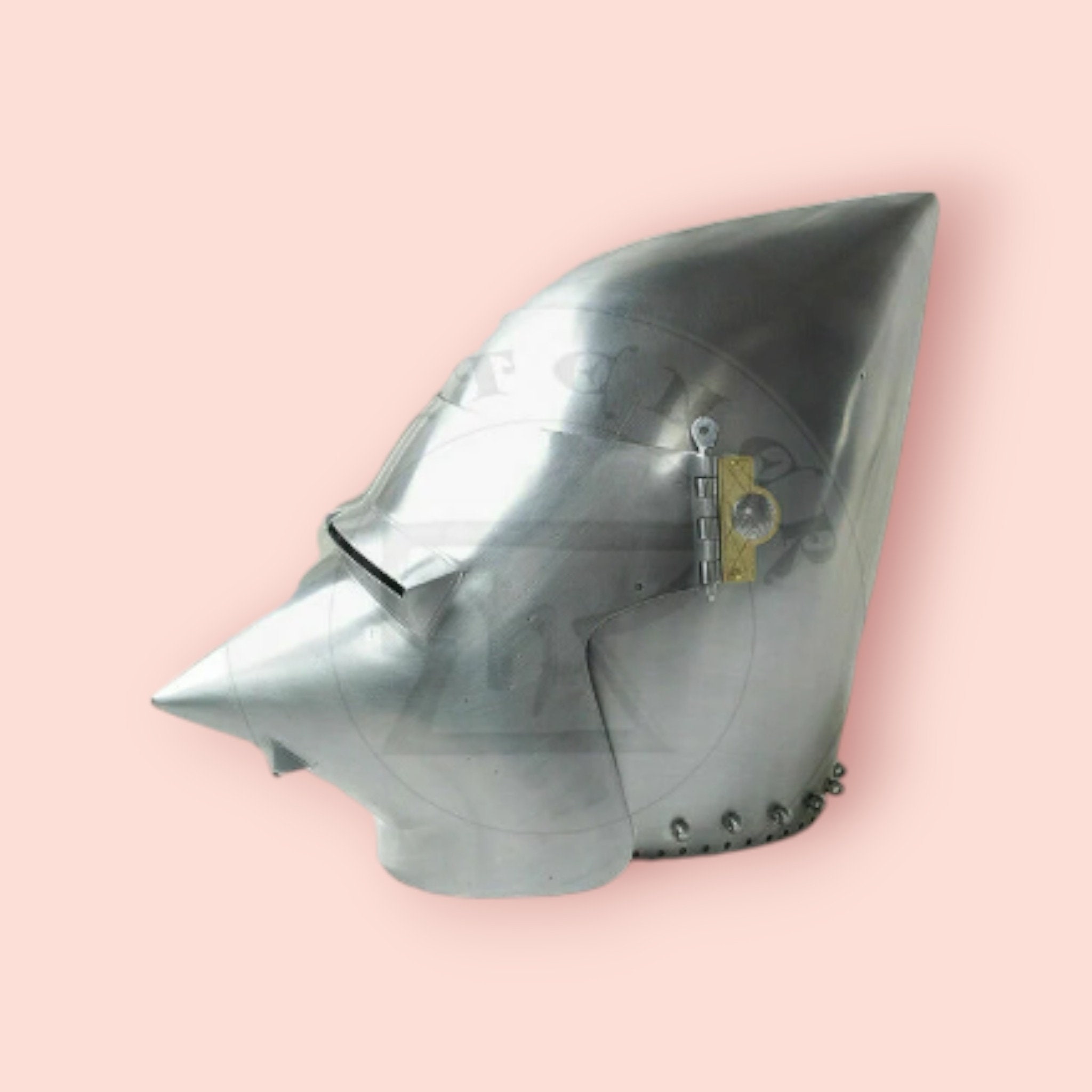 Medieval Bascinet Helmet Hounskull Helmet Pig Face Helmet - Etsy UK