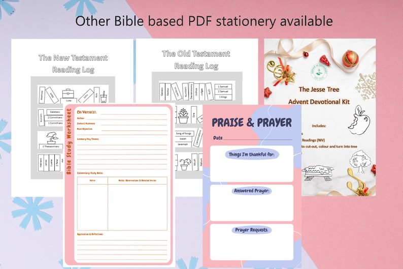Printable Bible Study Worksheet | Sunday School Church Activity ...