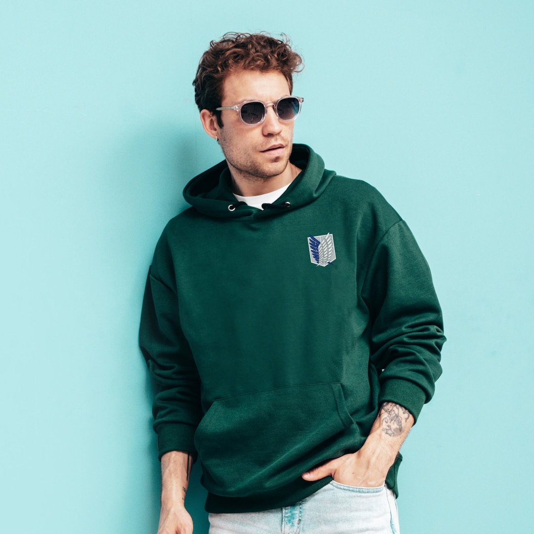 Premium Cotton Hoodie Attack on Titan Hoodie Sweatshirt Scout Regiment ...